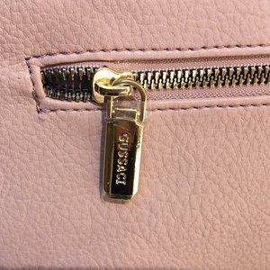 Gussaci | Bags | Gussaci Pink Vegan Faux Leather Purse Handbag Nwt ...